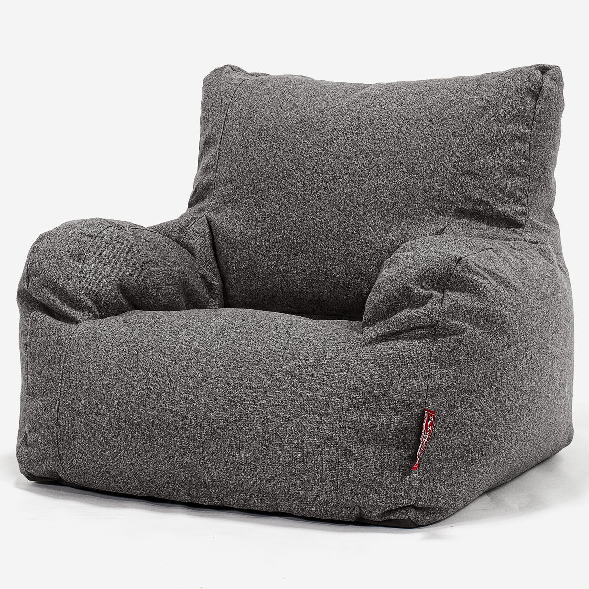 Lounge Pug Wełna Interalli Szarość Fotel pufa worki sako, Pufy– Big ...
